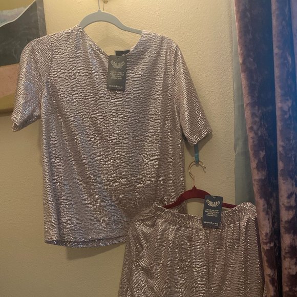 Monteau | Other | Monteau Metallic Set Brand New With Tags | Poshmark
